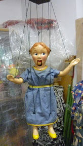 Portable Puppet Theatres and Puppets