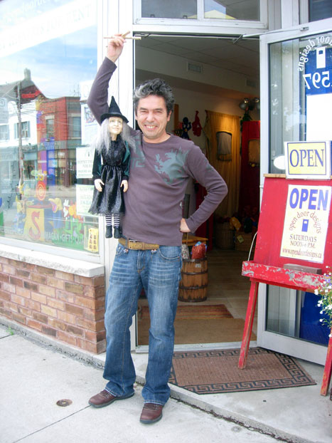 Portable Puppet Theatres and Puppets