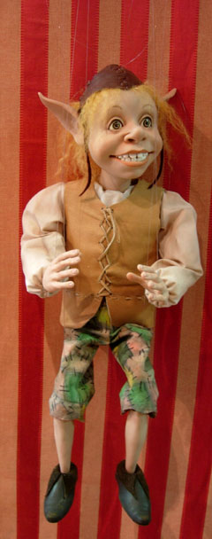 Portable Puppet Theatres and Puppets