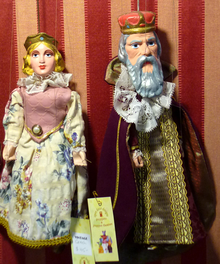 Portable Puppet Theatres and Puppets